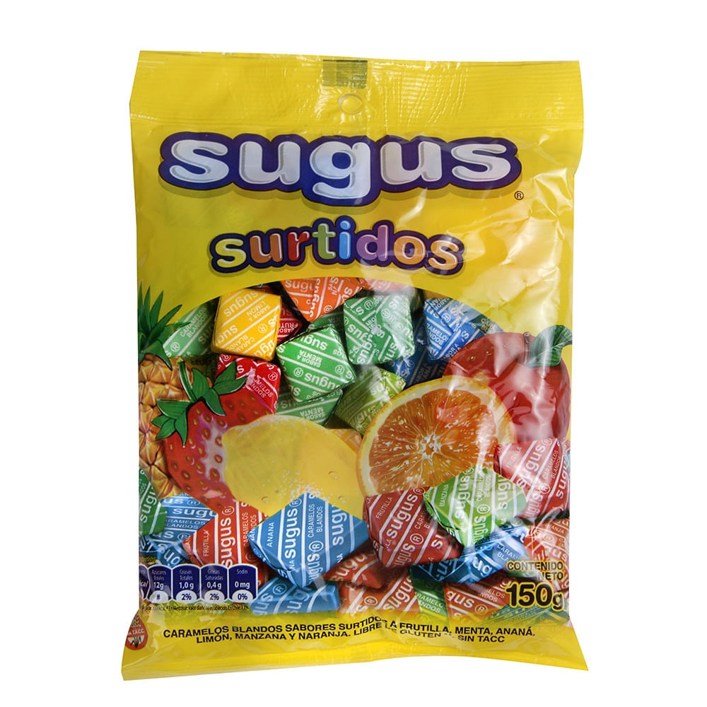 Caramelos Masticables Sugus 150g – ReponGo